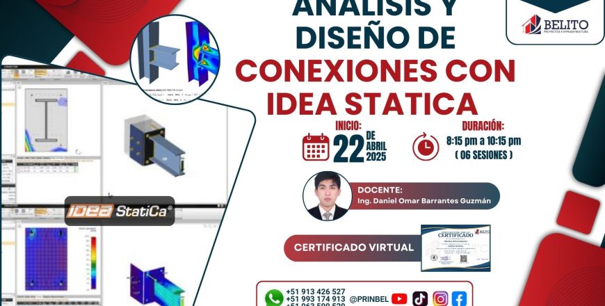 ANÁLISIS Y DISEÑO DE CONEXIONES CON IDEA STATICA – Belito